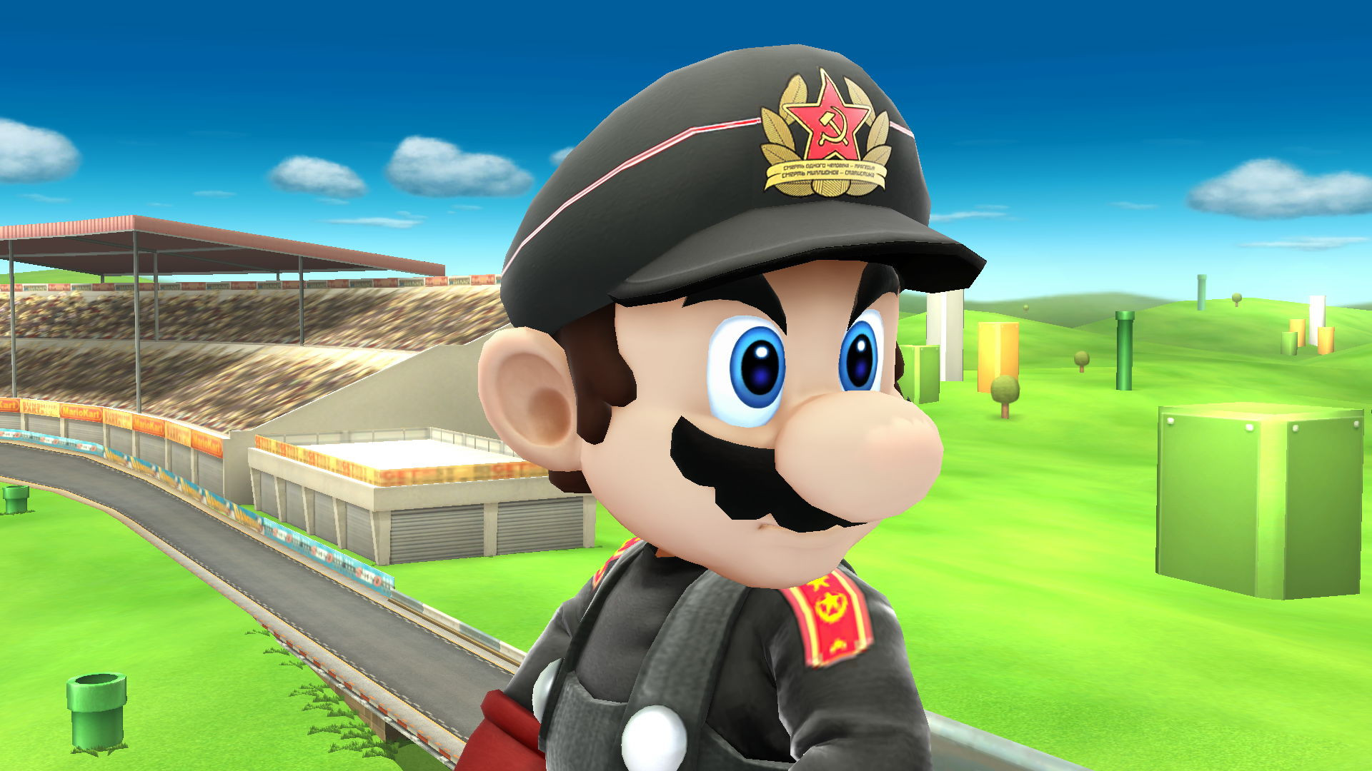 Communist Mario [Super Smash Bros. (Wii U)] [Mods]