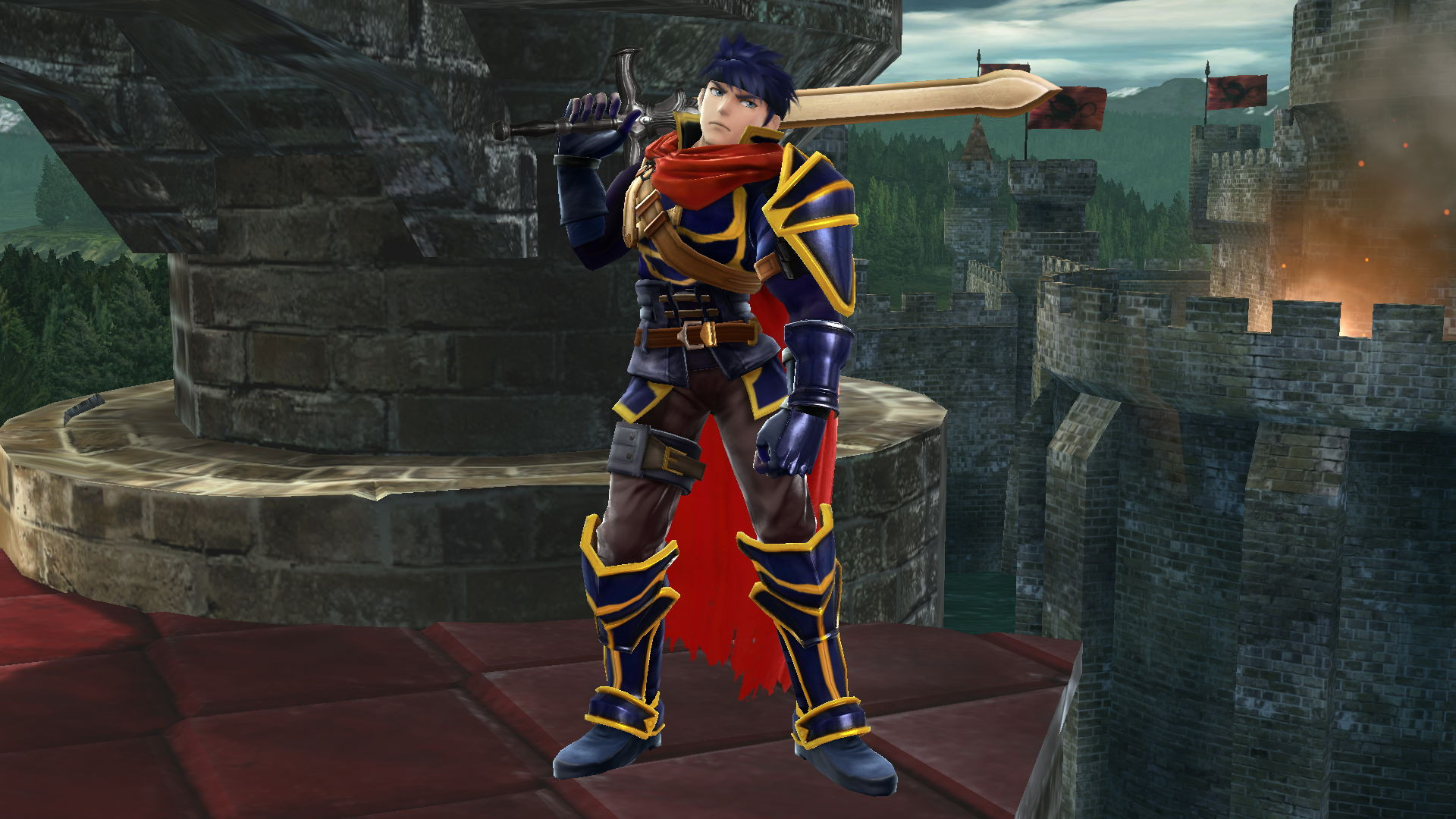 Ike Hector FE7 v2 Axe Mod for Super Smash Bros. (Wii U) | SSB4U Mods