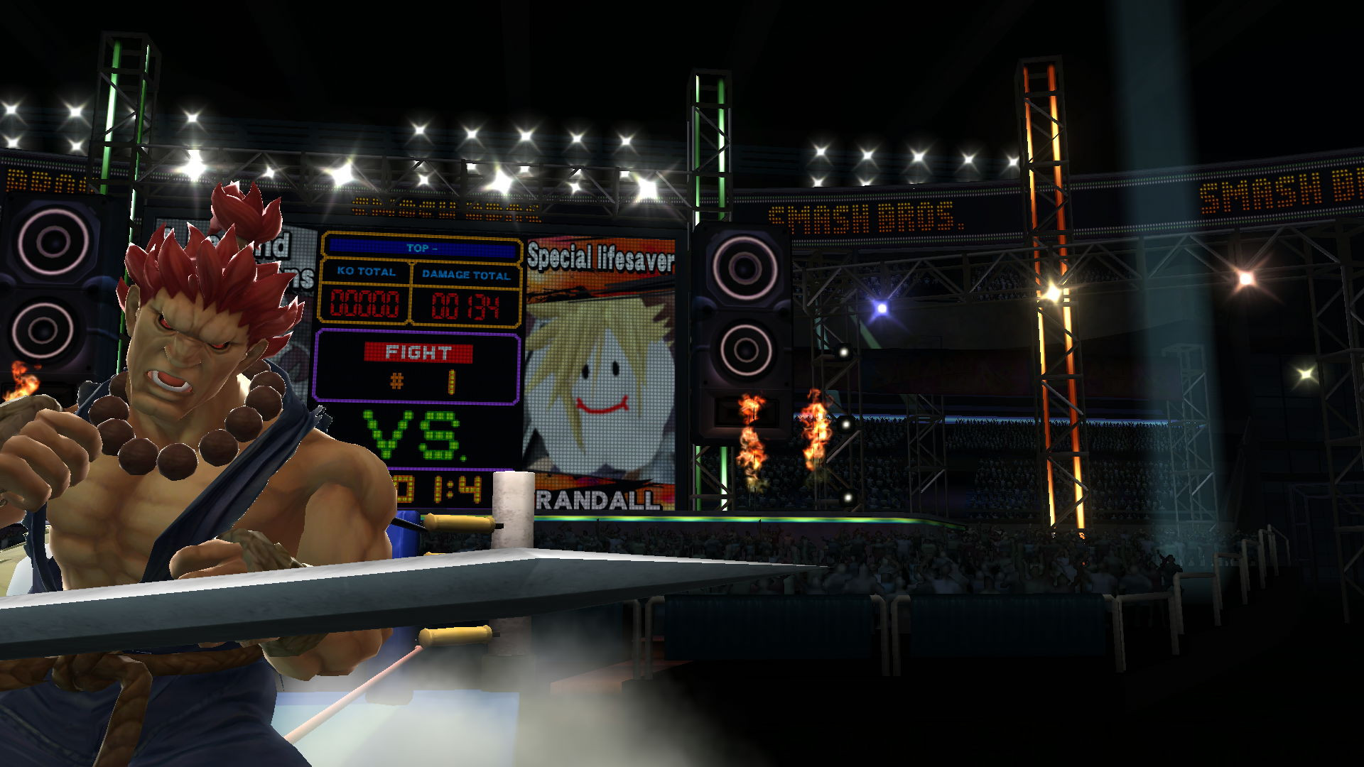 Randall Strife [Super Smash Bros. (Wii U)] [Mods]