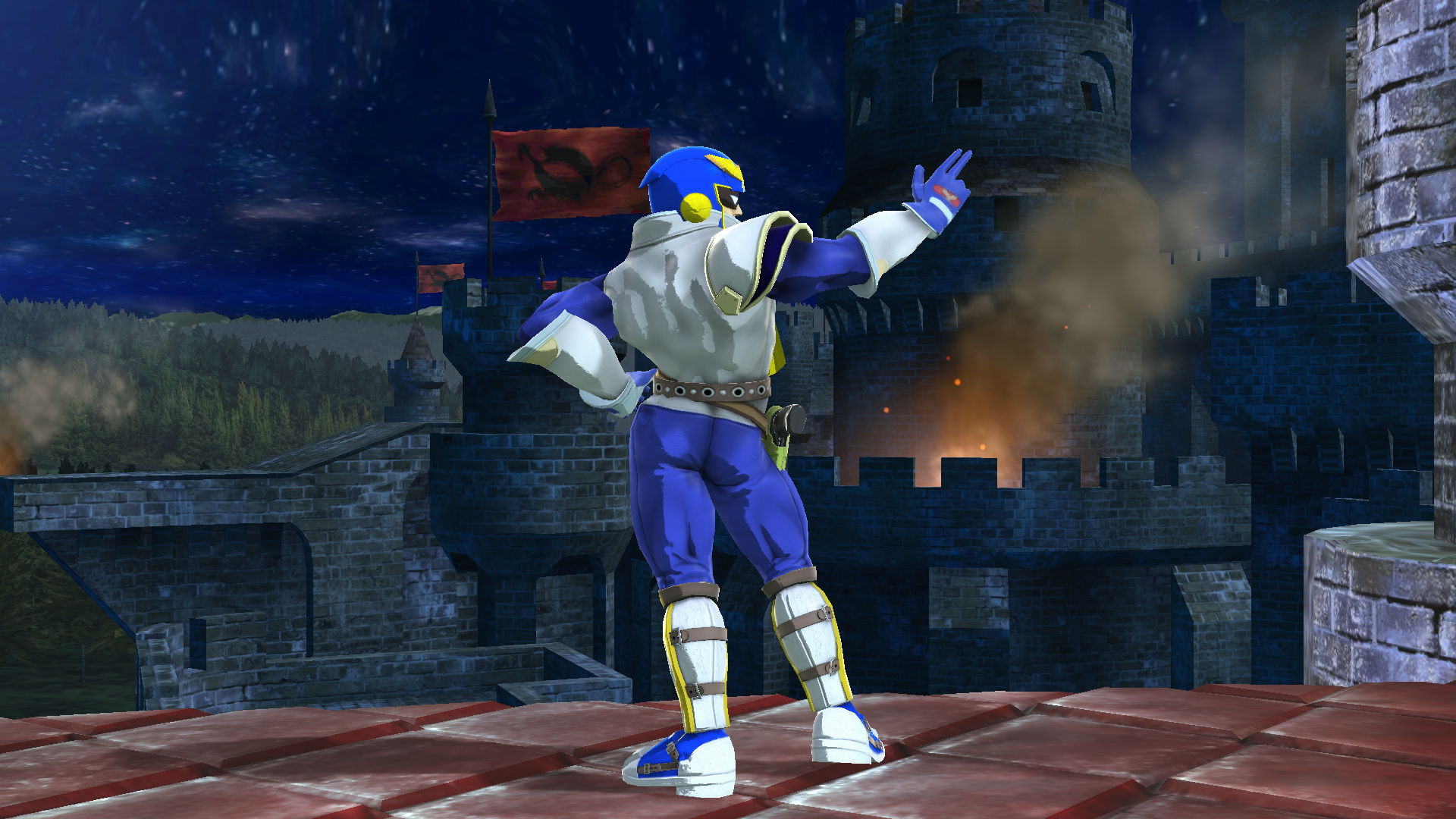 Anime Falcon [Super Smash Bros. (Wii U)] [Mods]