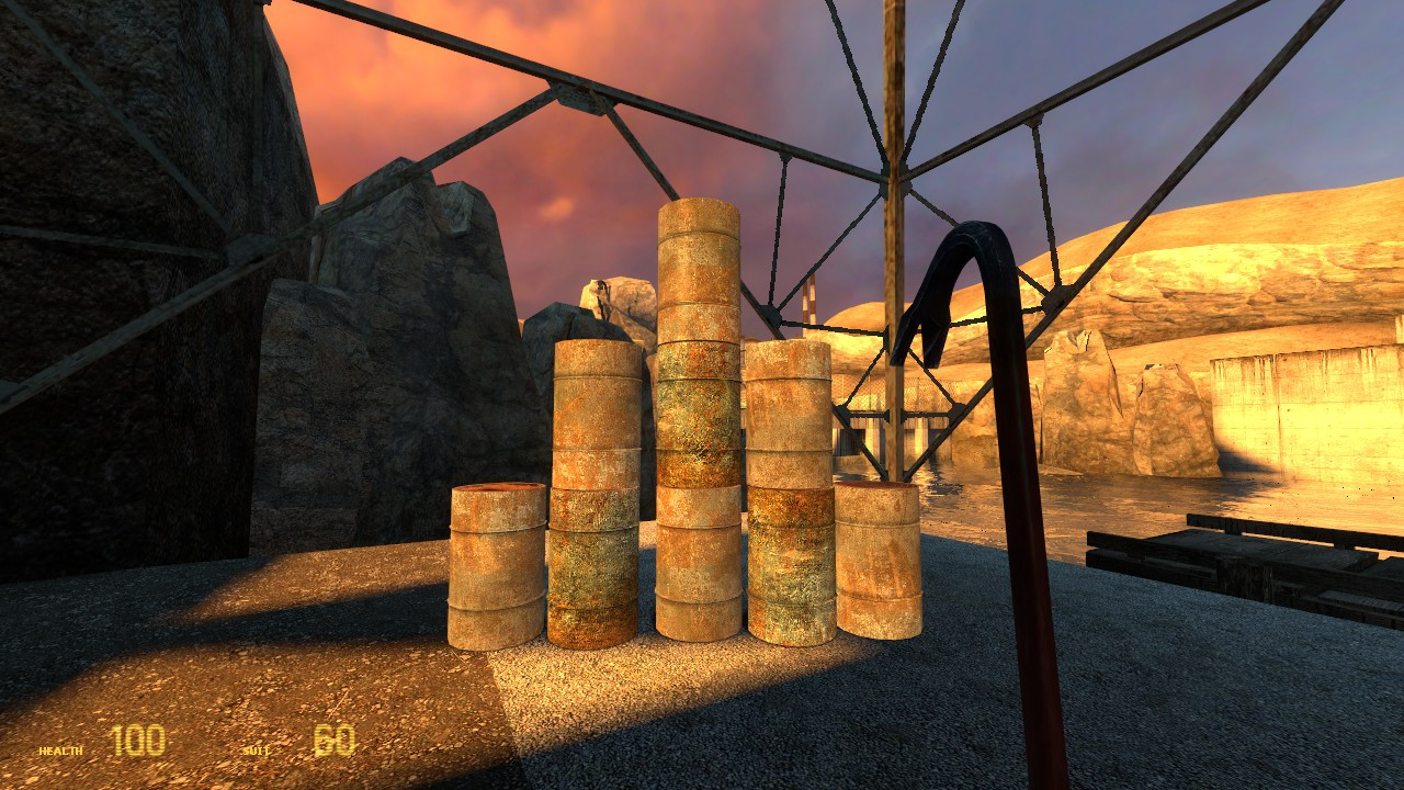 Fakefactory Oil Barrels Mod for Half-Life 2 | HL2 Mods