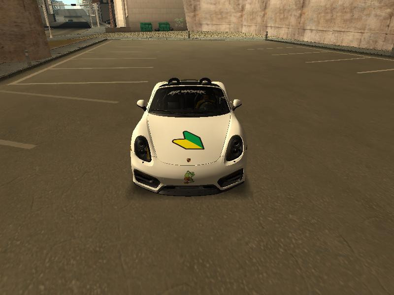 Porsche Boxster GTS 2016 Hatsune miku itasha Mod for Grand Theft Auto ...