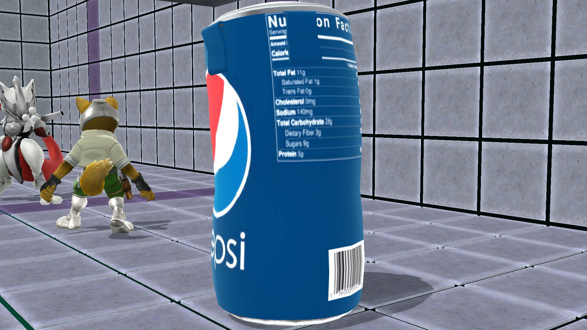 Sandbag Soda Skin's [Super Smash Bros. (Wii U)] [Mods]