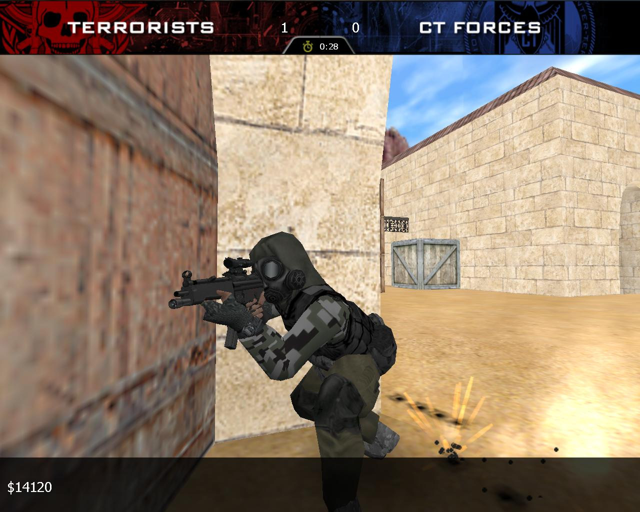 SAS Woodland camo [Counter-Strike 1.6] [Mods]