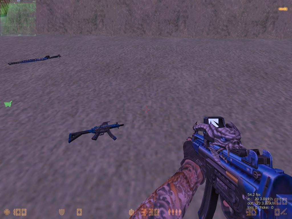 Blue Balrog Series With Tattoo Mod for Counter-Strike 1.6 | CS1.6 Mods