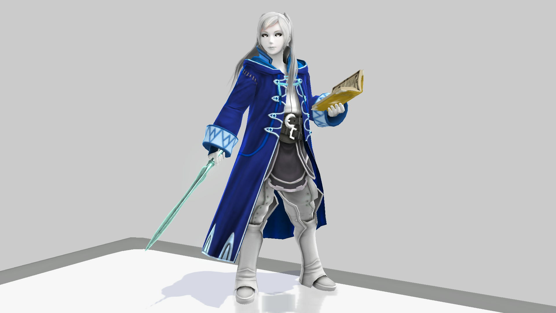 Sans Inspired Robin Skin (Male & Female) Mod for Super Smash Bros. (Wii ...