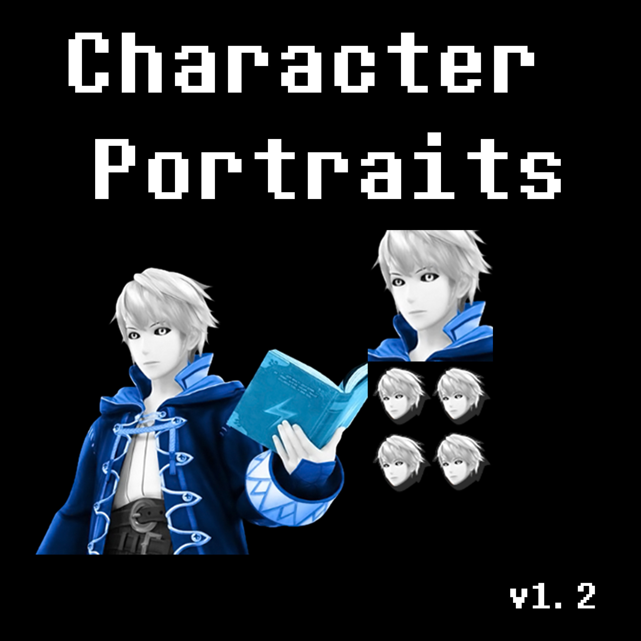 Sans Inspired Robin Skin (Male & Female) [Super Smash Bros. (Wii U)] [Mods]