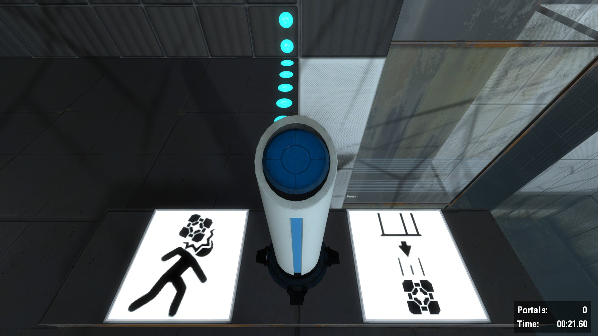 Blue Buttons [Portal 2] [Mods]