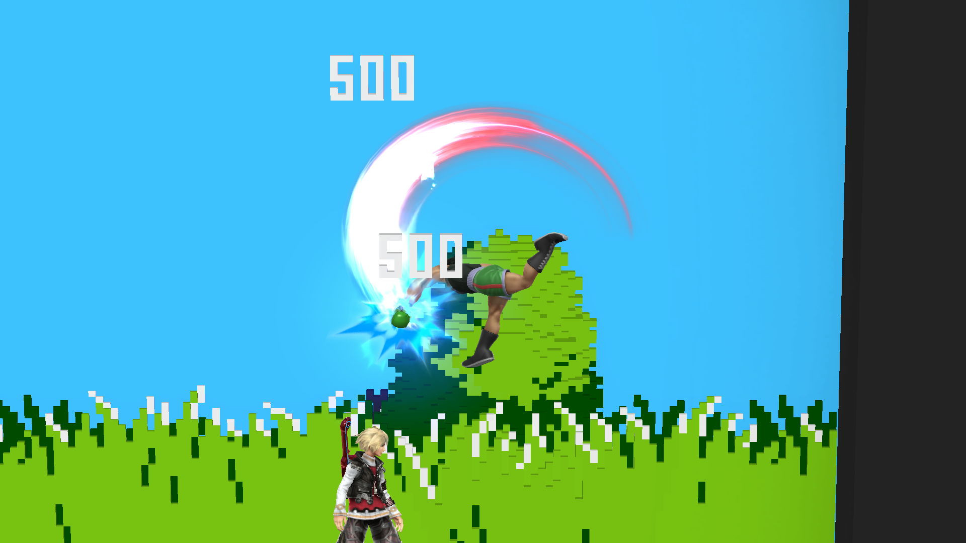 Duck Hunt without Tree and Bush platforms Mod for Super Smash Bros ...