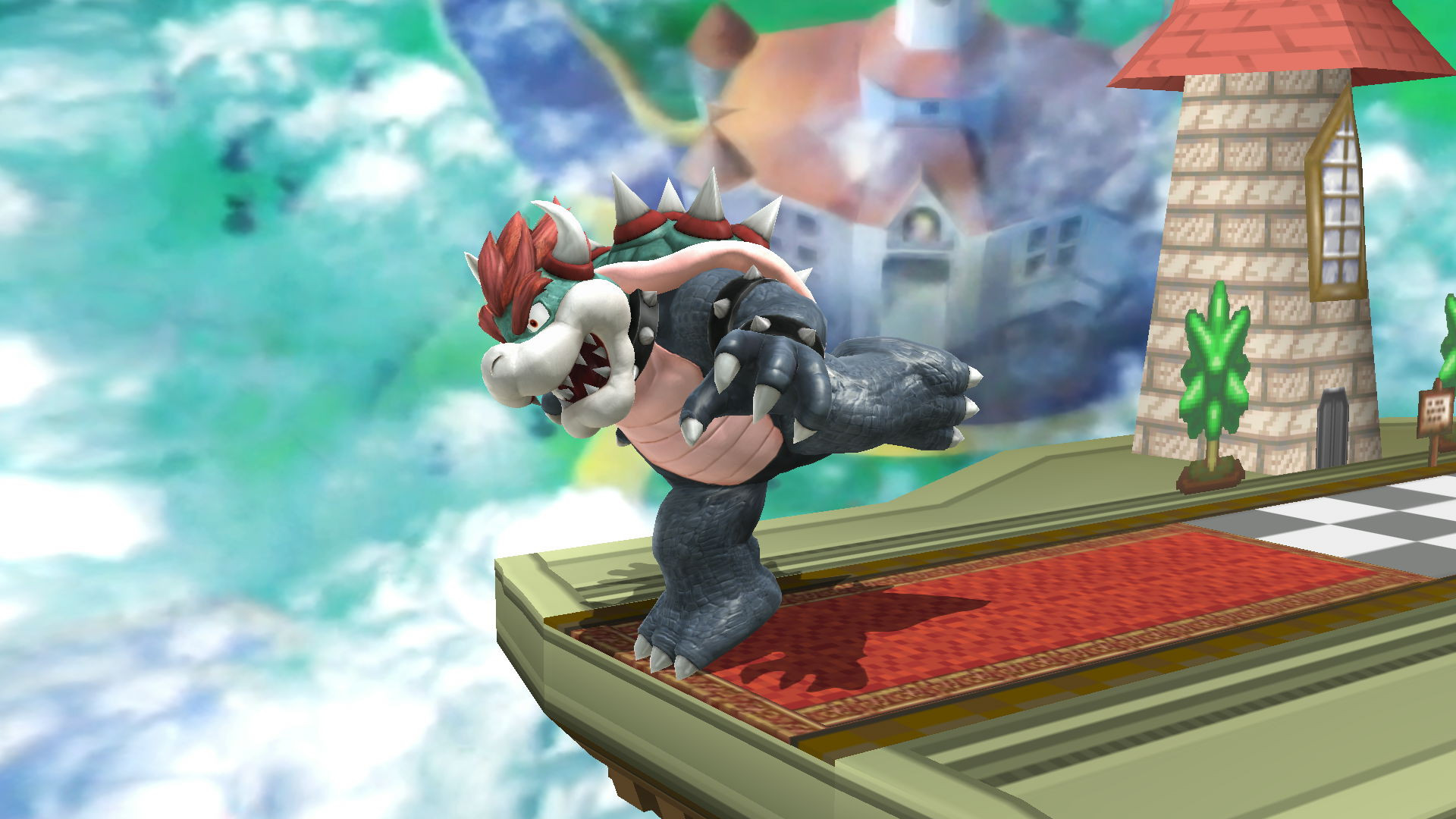 Teal/Red Bowser Mod for Super Smash Bros. (Wii U) | SSB4U Mods