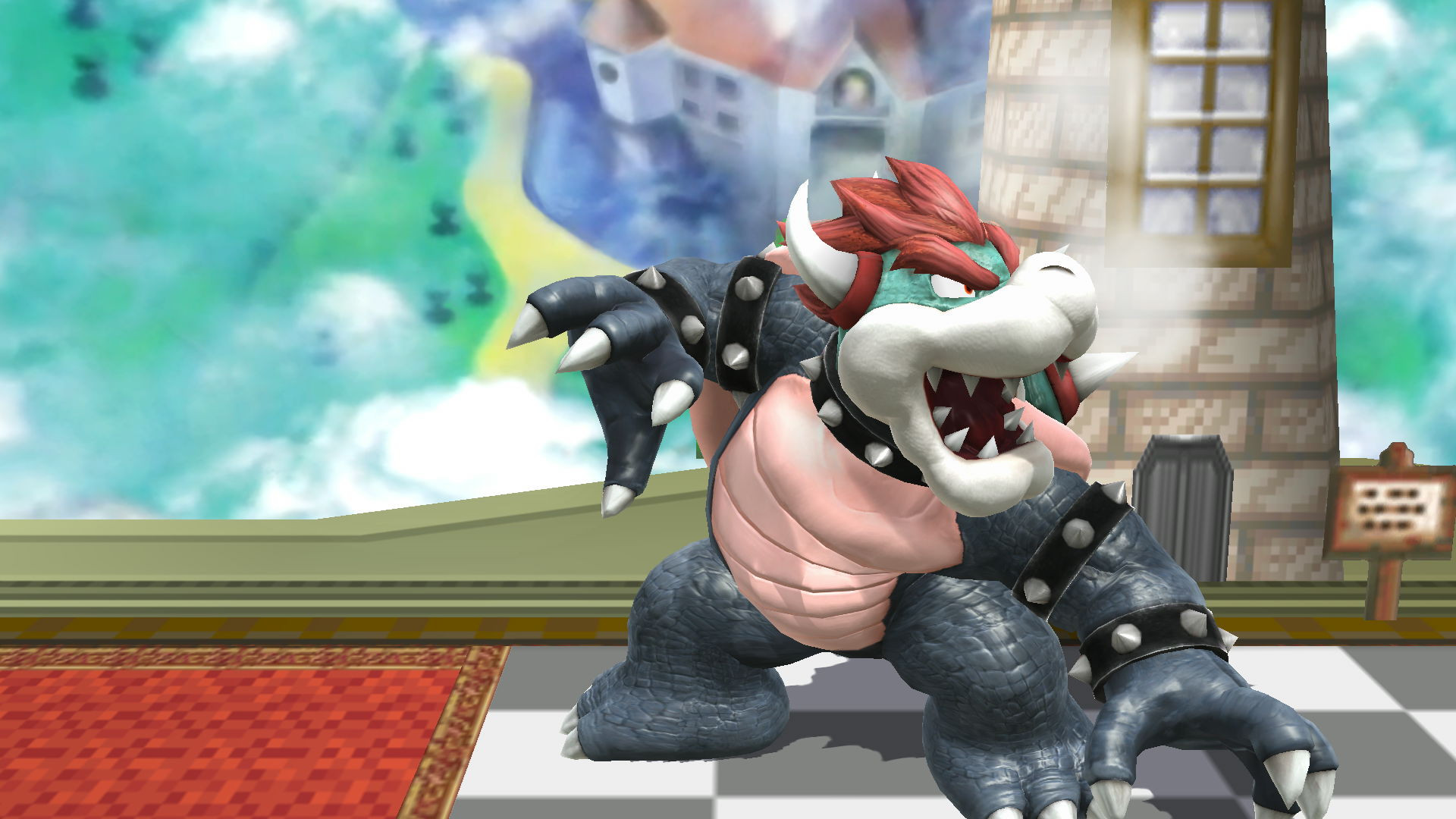 Teal/Red Bowser Mod for Super Smash Bros. (Wii U) | SSB4U Mods