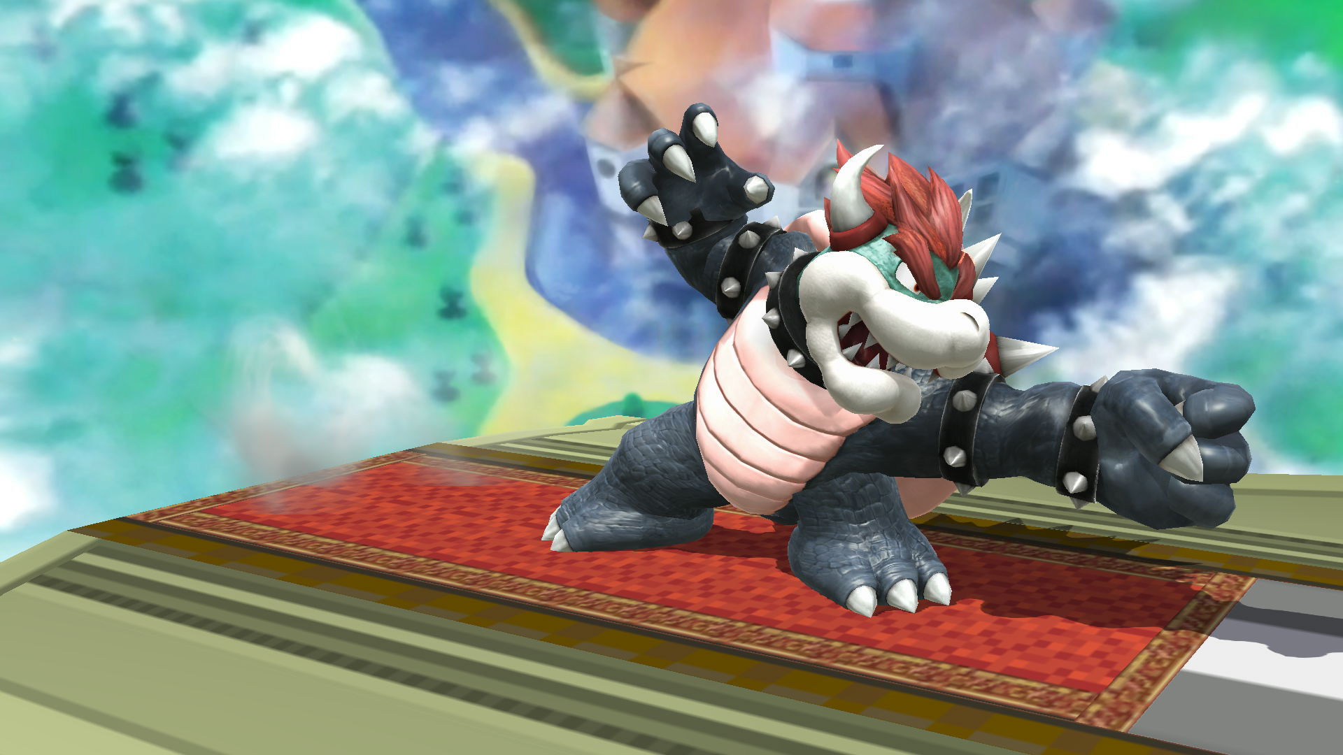 Teal/Red Bowser Mod for Super Smash Bros. (Wii U) | SSB4U Mods