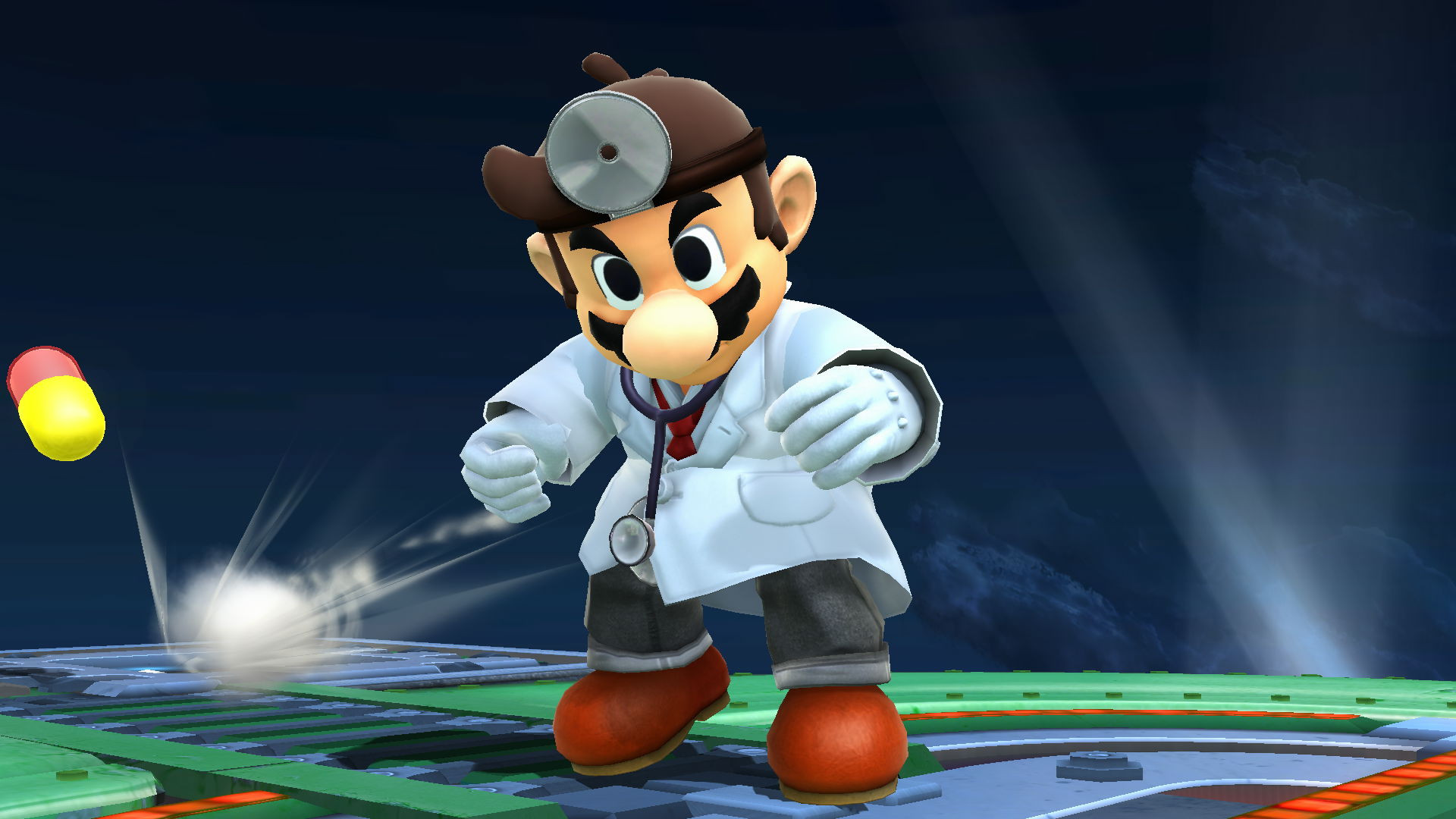 Mario & Luigi Themed Doctor Mario [Super Smash Bros. (Wii U)] [Mods]