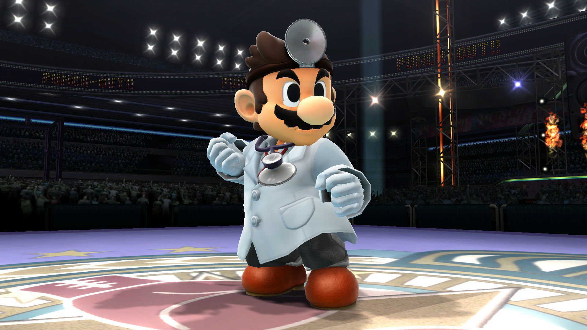 Mario & Luigi Themed Doctor Mario [Super Smash Bros. (Wii U)] [Mods]