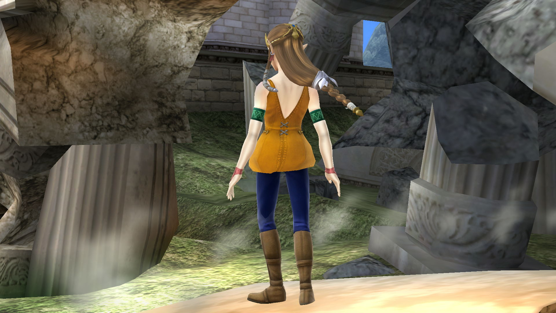 Casual Autumn Zelda [Super Smash Bros. (Wii U)] [Mods]
