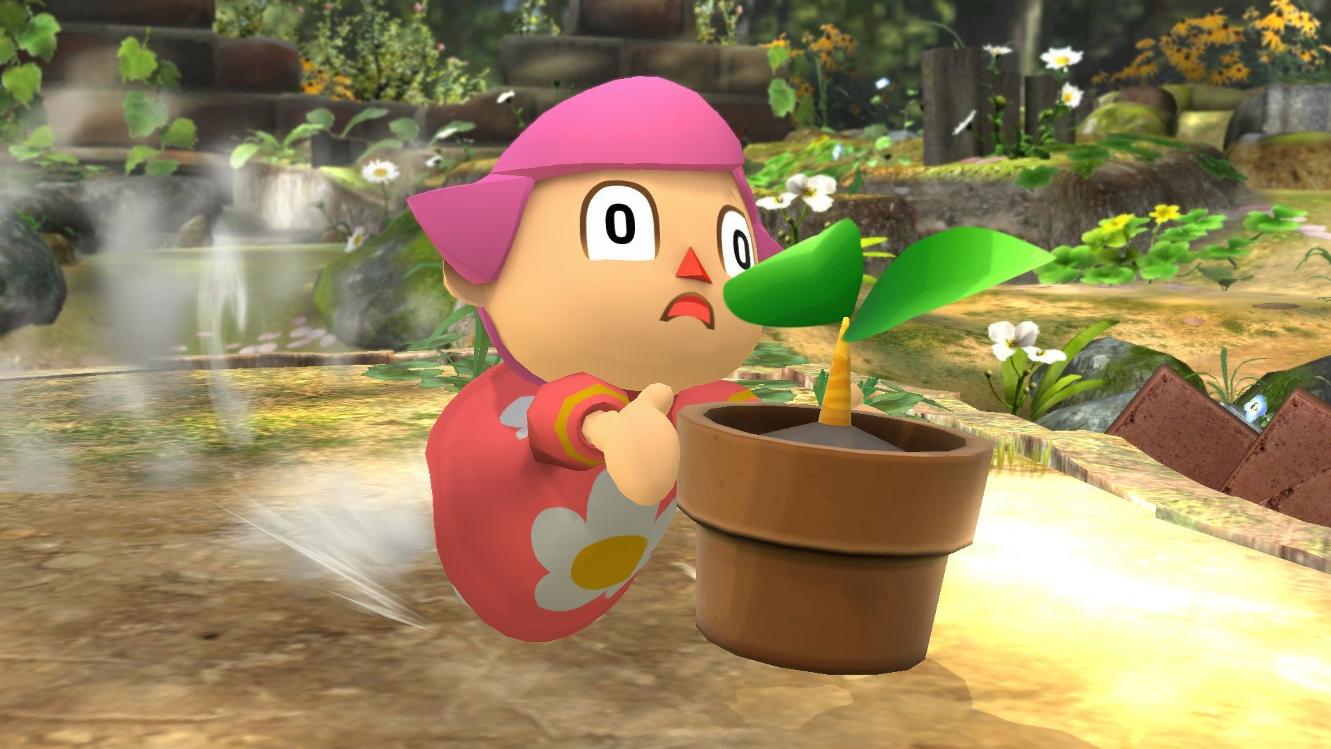 Female Villager with Male Eyes Mod for Super Smash Bros. (Wii U ...