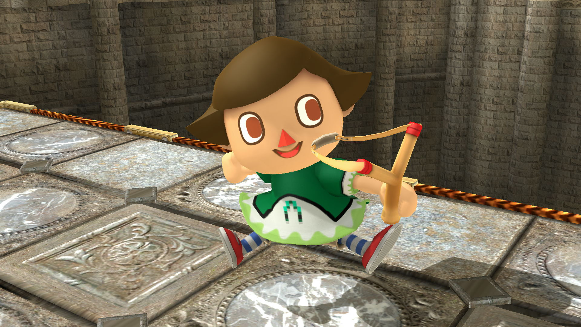 Female Villager with Male Eyes Mod for Super Smash Bros. (Wii U ...
