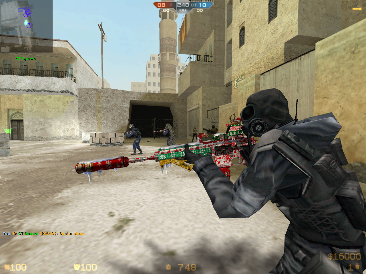 HK-416 Merry Christmas Mod for Counter-Strike 1.6 | CS1.6 Mods