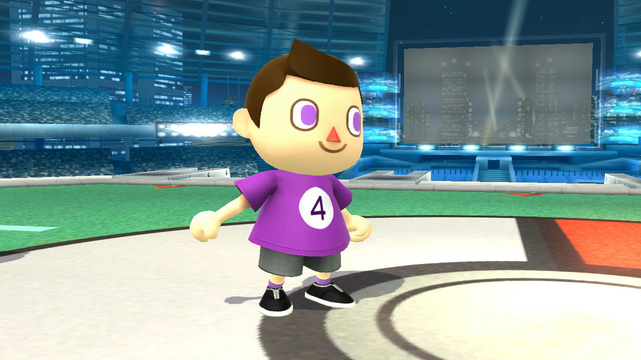 Purple Villager Pack [Super Smash Bros. (Wii U)] [Mods]