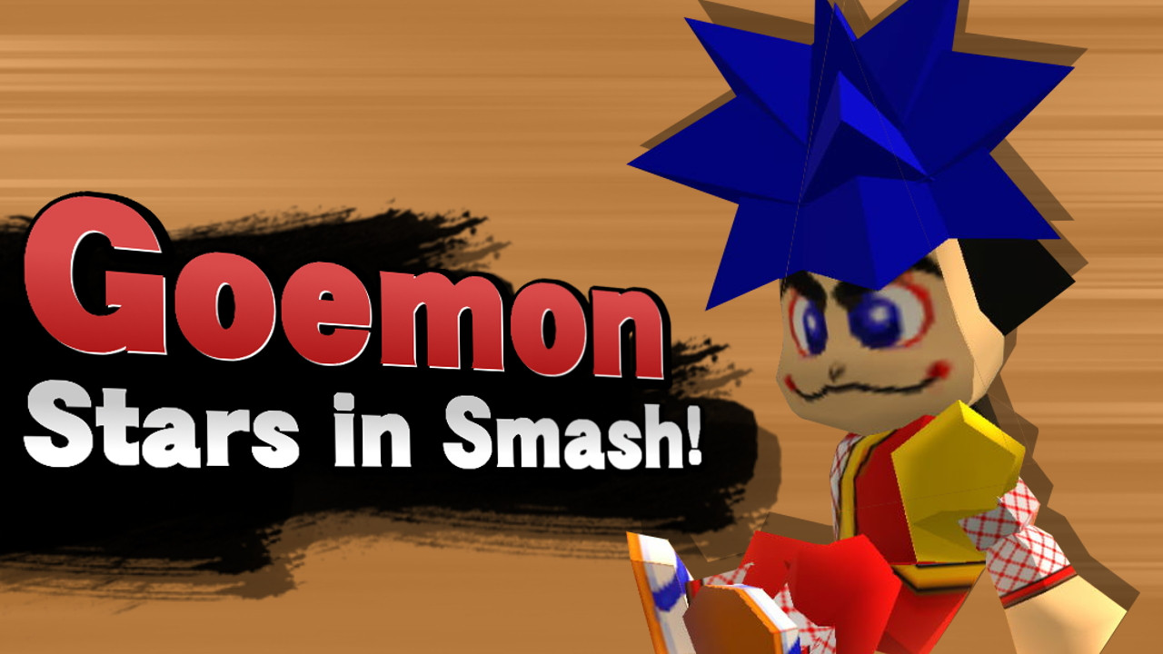 Goemon Stars in Smash! [Super Smash Bros. (Wii U)] [Mods]