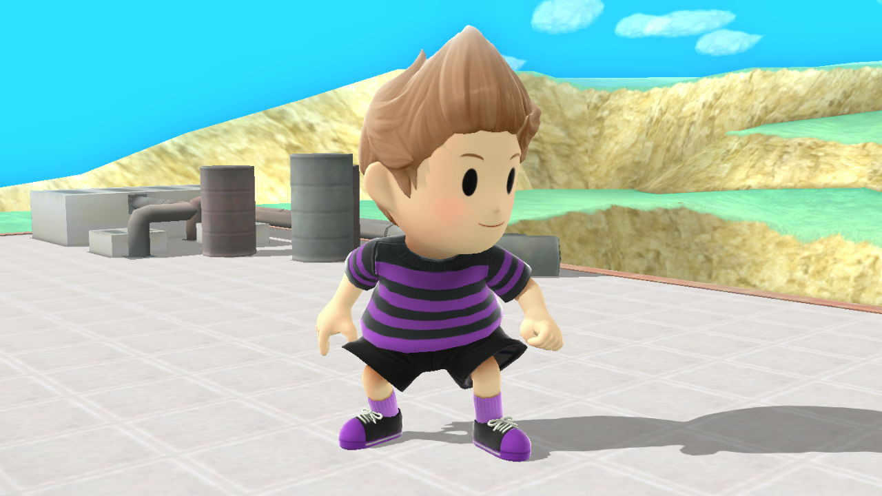 Purple Lucas [Super Smash Bros. (Wii U)] [Mods]