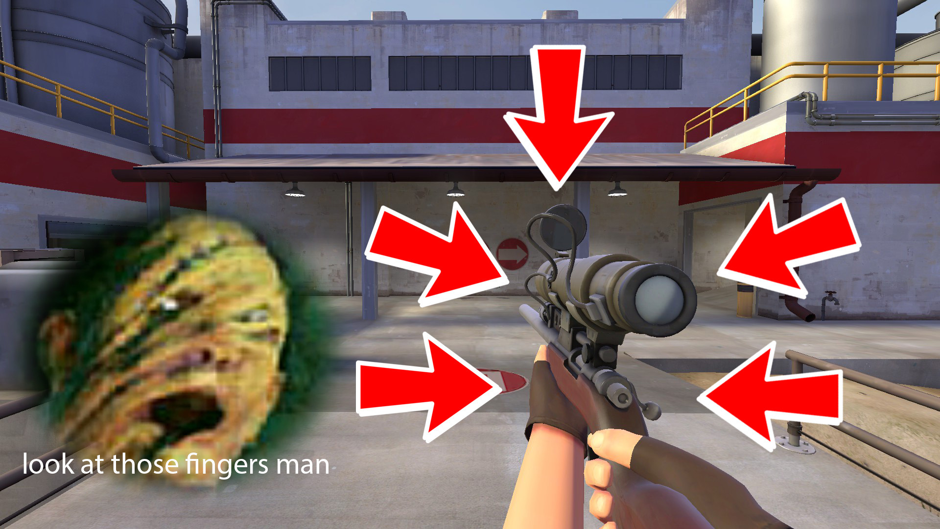 Slightly less bad sniper fingers Mod for Team Fortress 2 | TF2 Mods