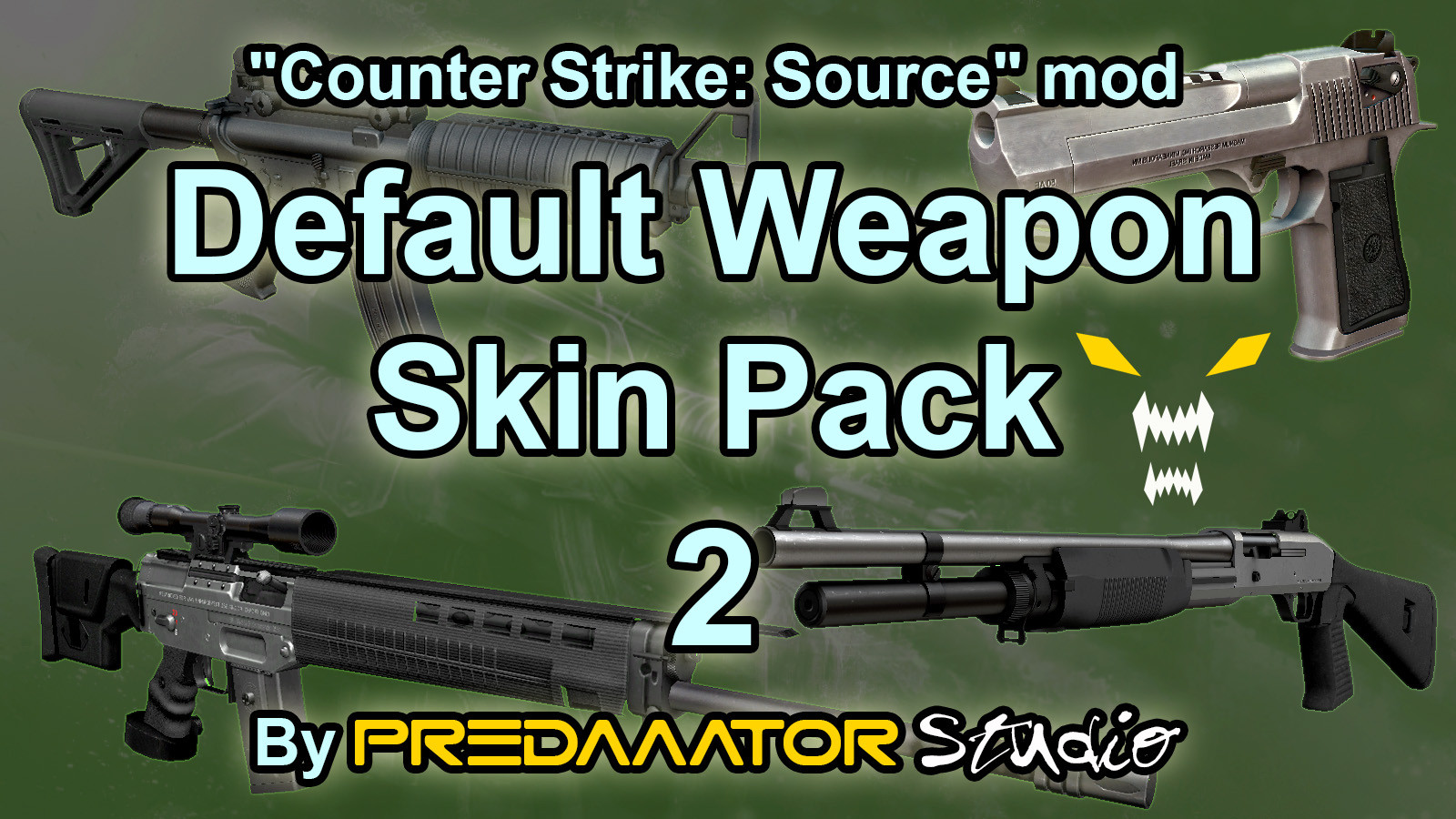Default Weapons Skin Pack 2 Mod for Counter-Strike: Source | CS:S Mods