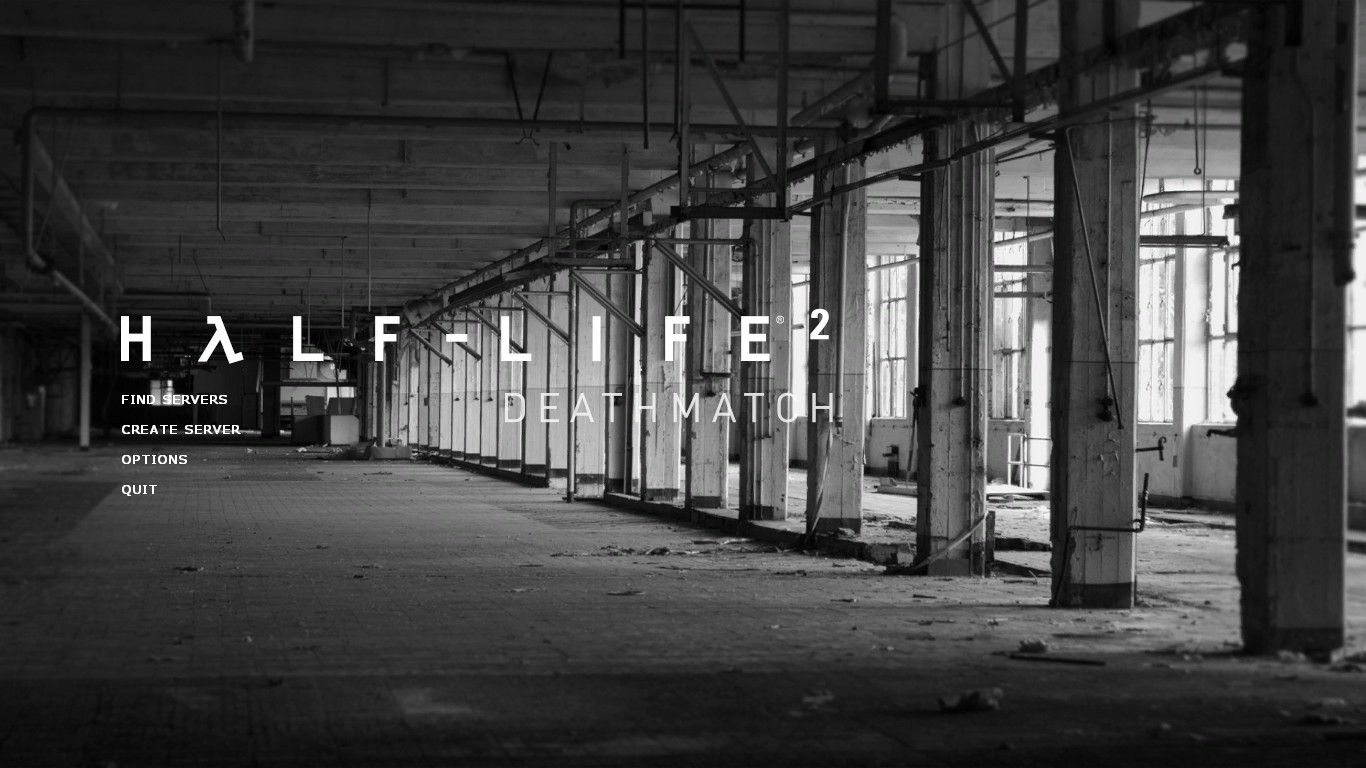 Factory Menu Background Mod for Half-Life 2: Deathmatch | HL2:DM Mods