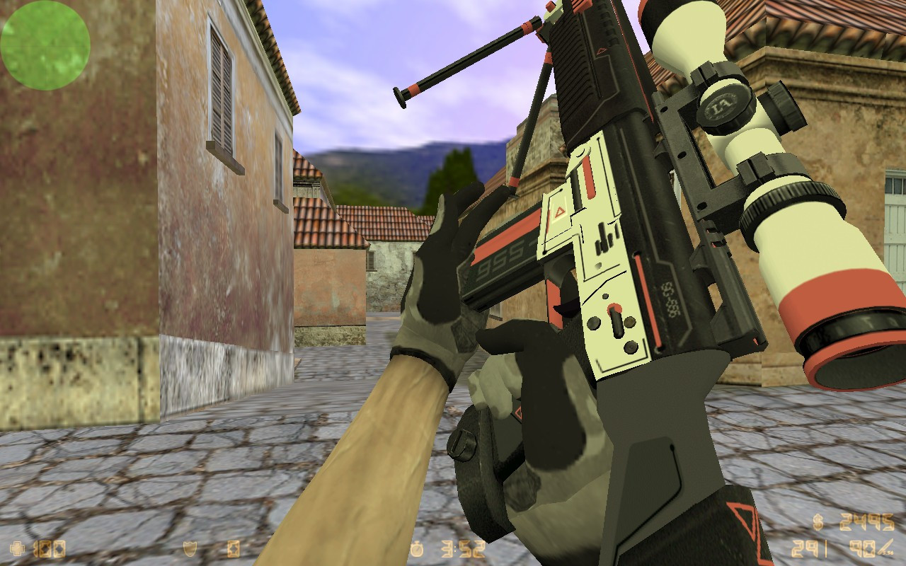 Sig SG-556 | Cyrex (on Hyper3D's anims) Mod for Counter-Strike 1.6 ...