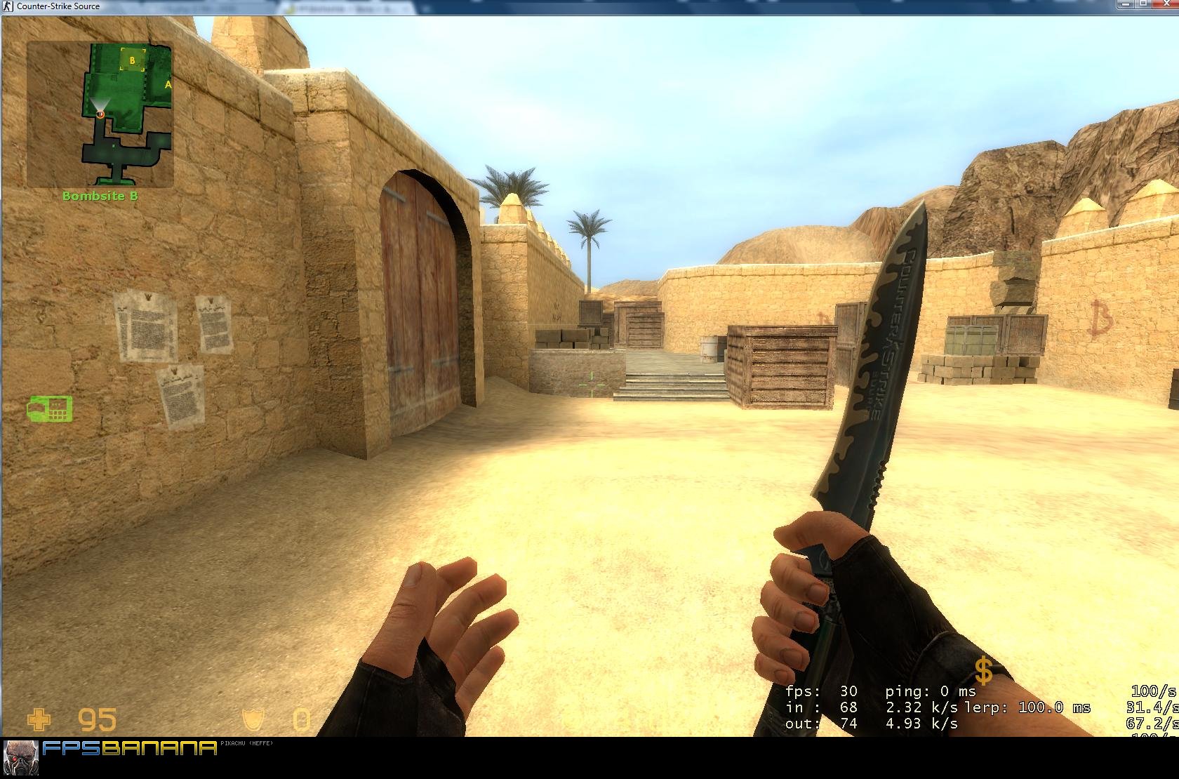 Counter Strike Source Engraved Knife [Counter-Strike: Source] [Mods]