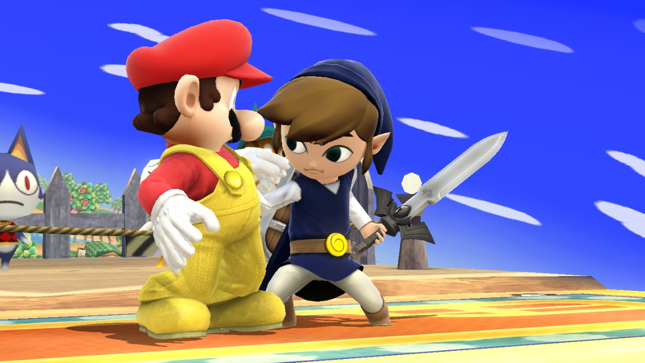 Blue Archer Toon Link Mod for Super Smash Bros. (Wii U) | SSB4U Mods