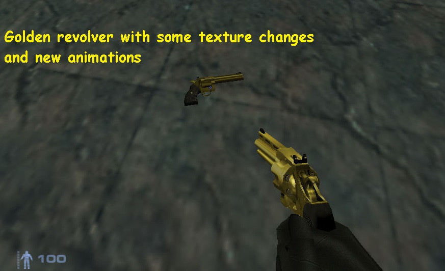Golden Revolver [Half-Life] [Mods]