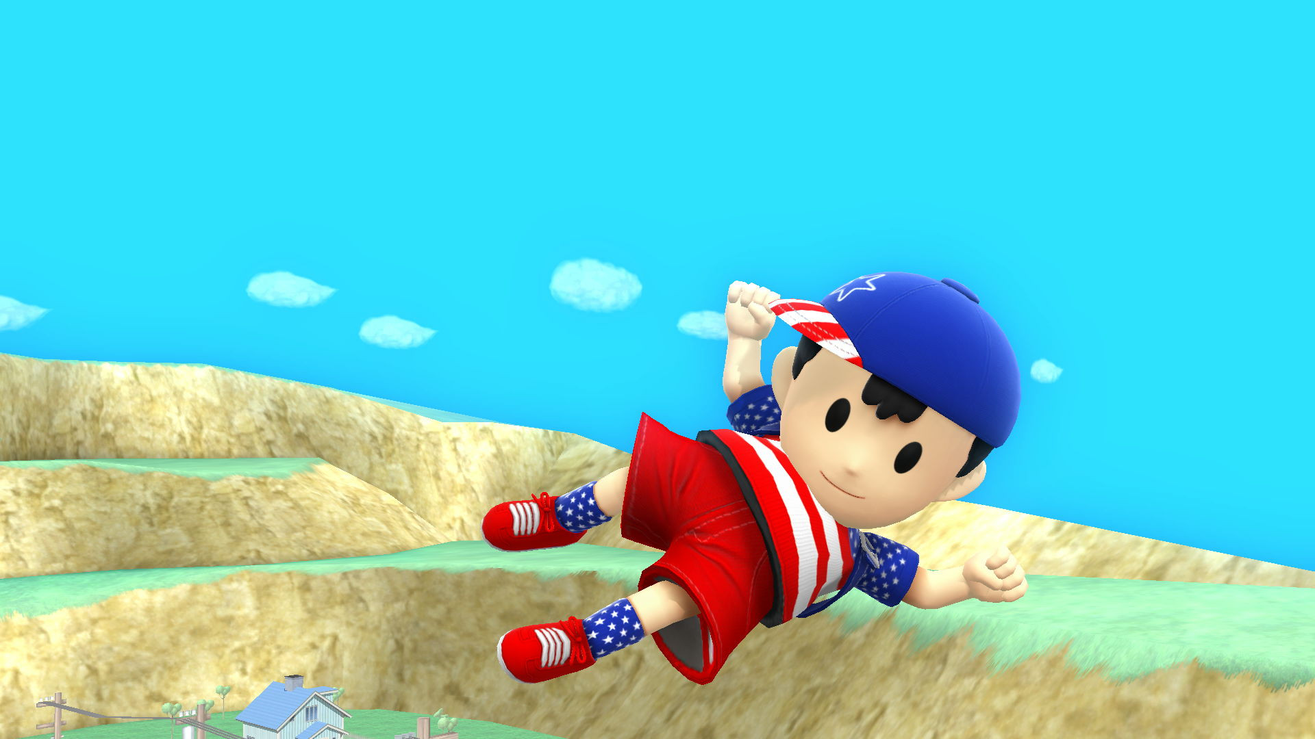 America Ness Mod for Super Smash Bros. (Wii U) | SSB4U Mods