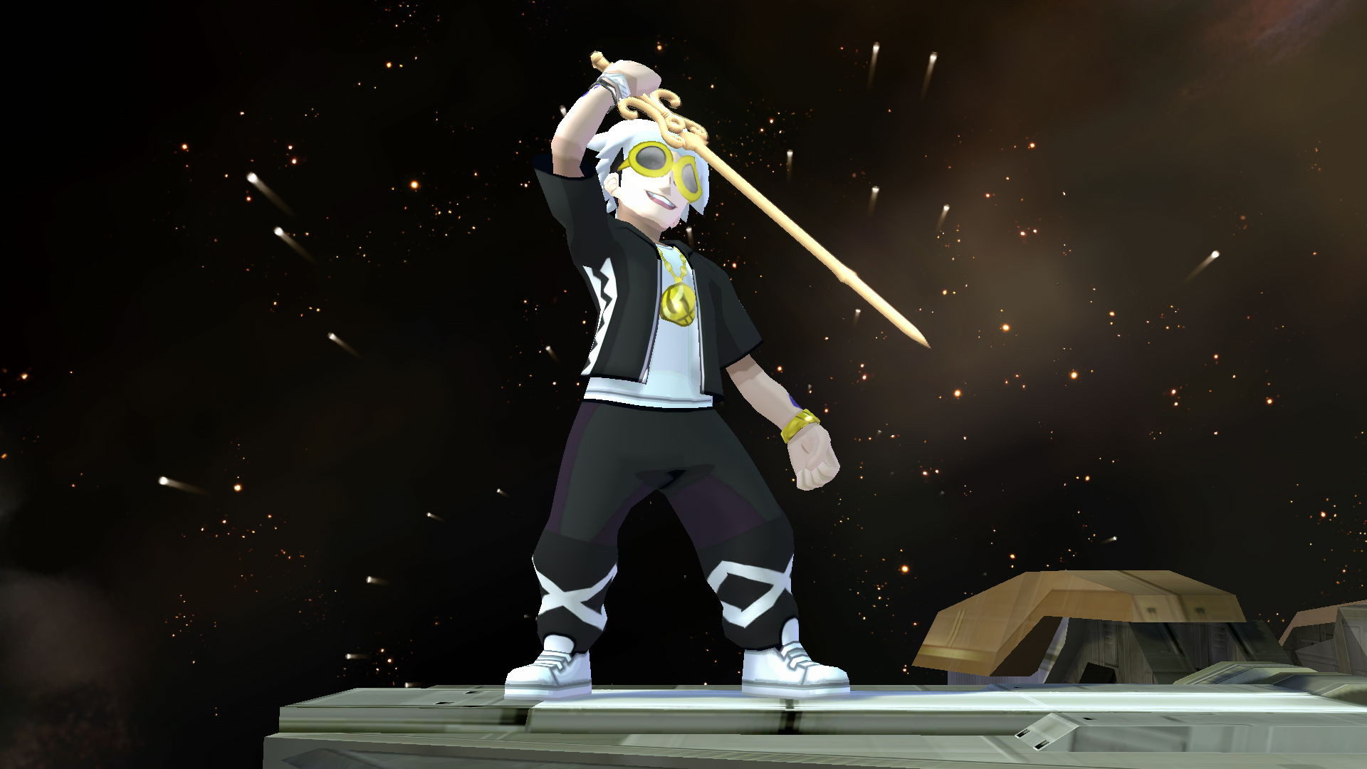 Team Skull Boss Guzma Mod for Super Smash Bros. (Wii U) | SSB4U Mods