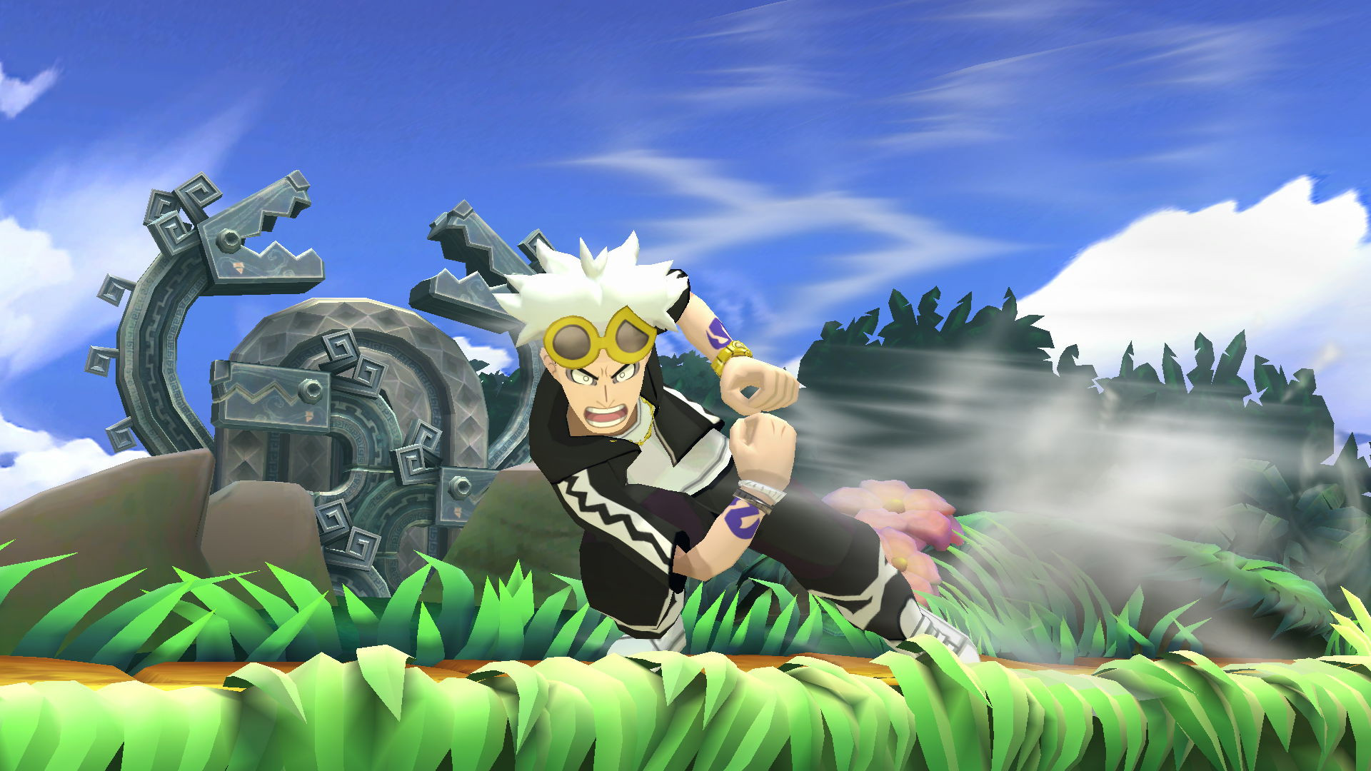 Team Skull Boss Guzma Mod for Super Smash Bros. (Wii U) | SSB4U Mods