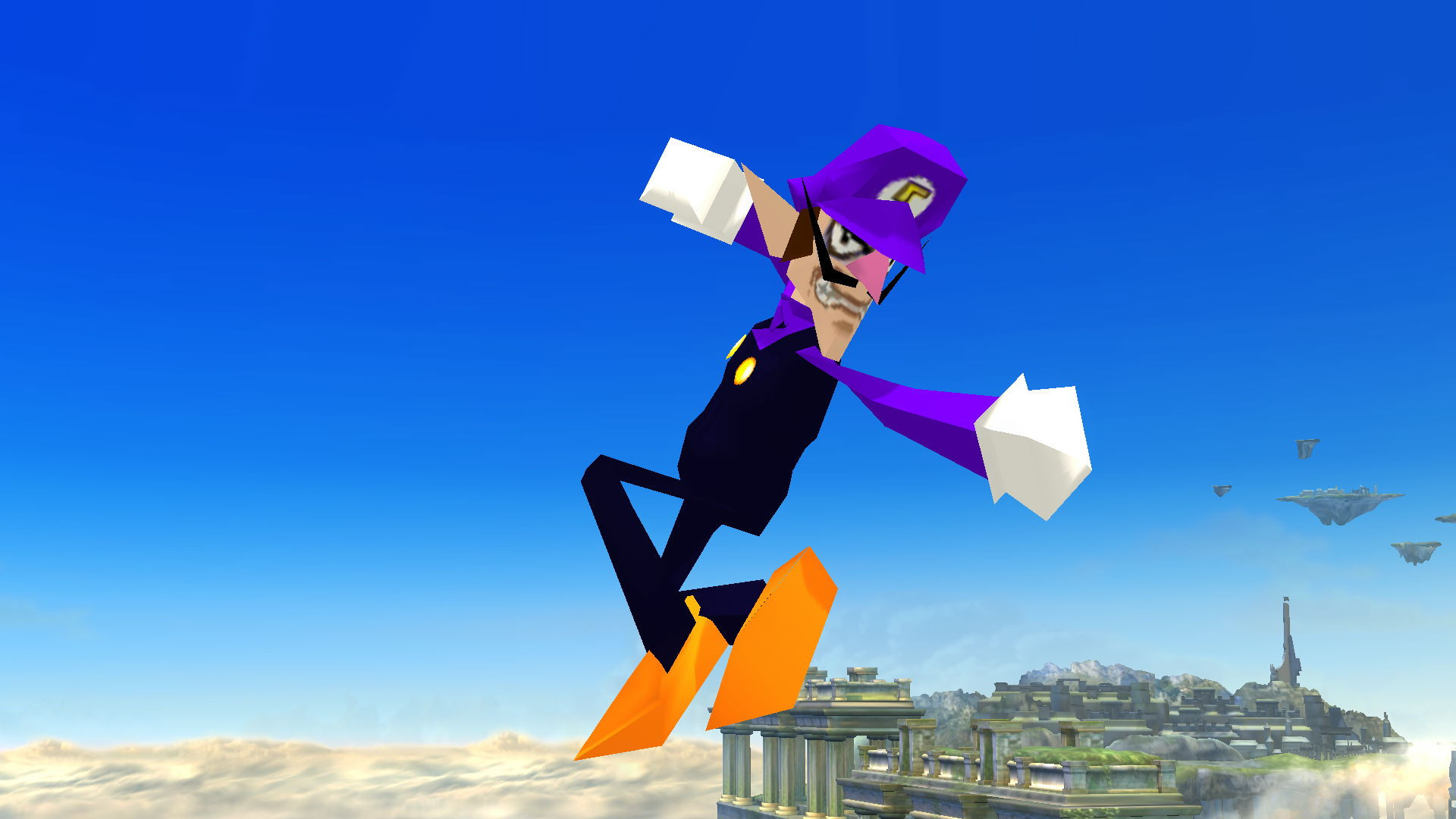 N64 Waluigi Mod for Super Smash Bros. (Wii U) | SSB4U Mods