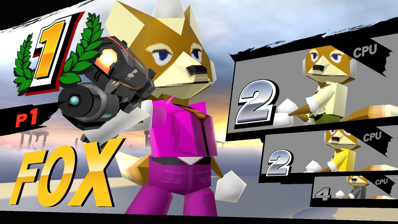 N64 Fox [Super Smash Bros. (Wii U)] [Mods]