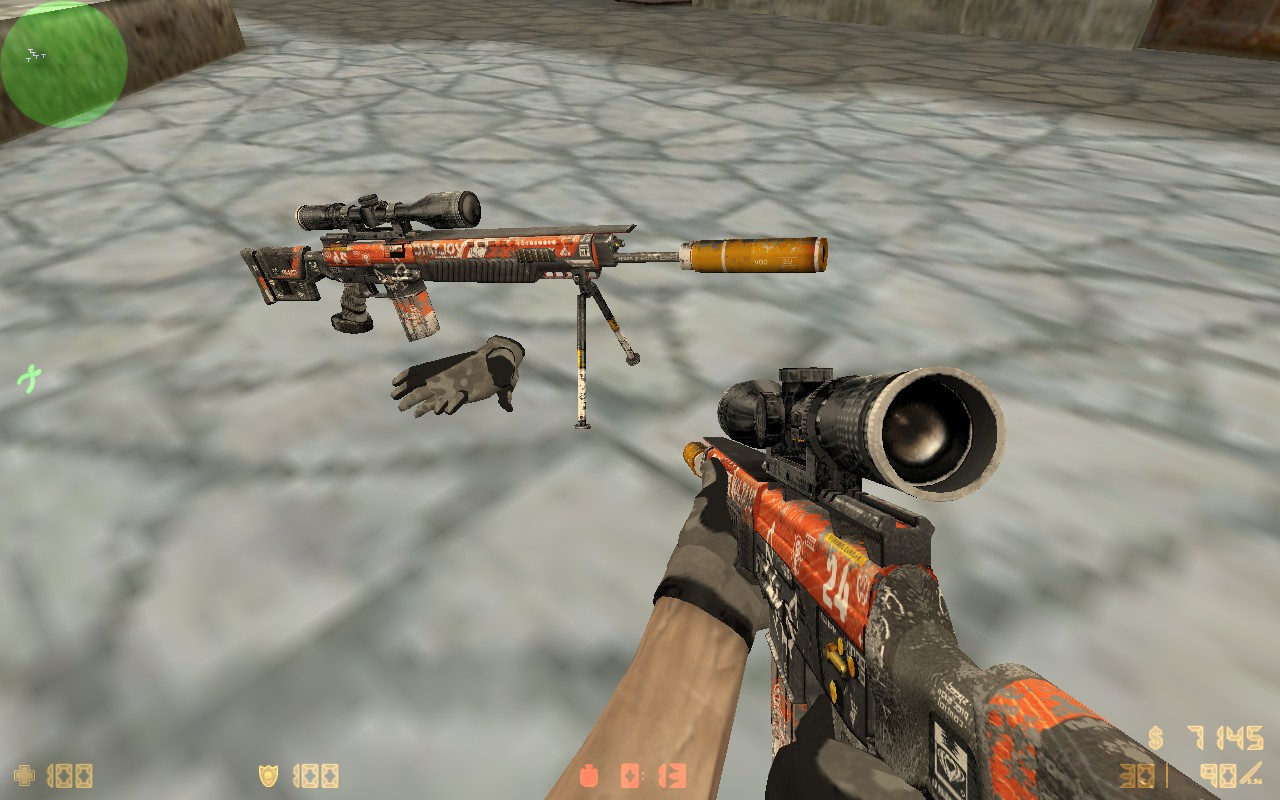 Sig SG-556 | Bloodsport (on Hyper3D's anims) Mod for Counter-Strike 1.6 ...