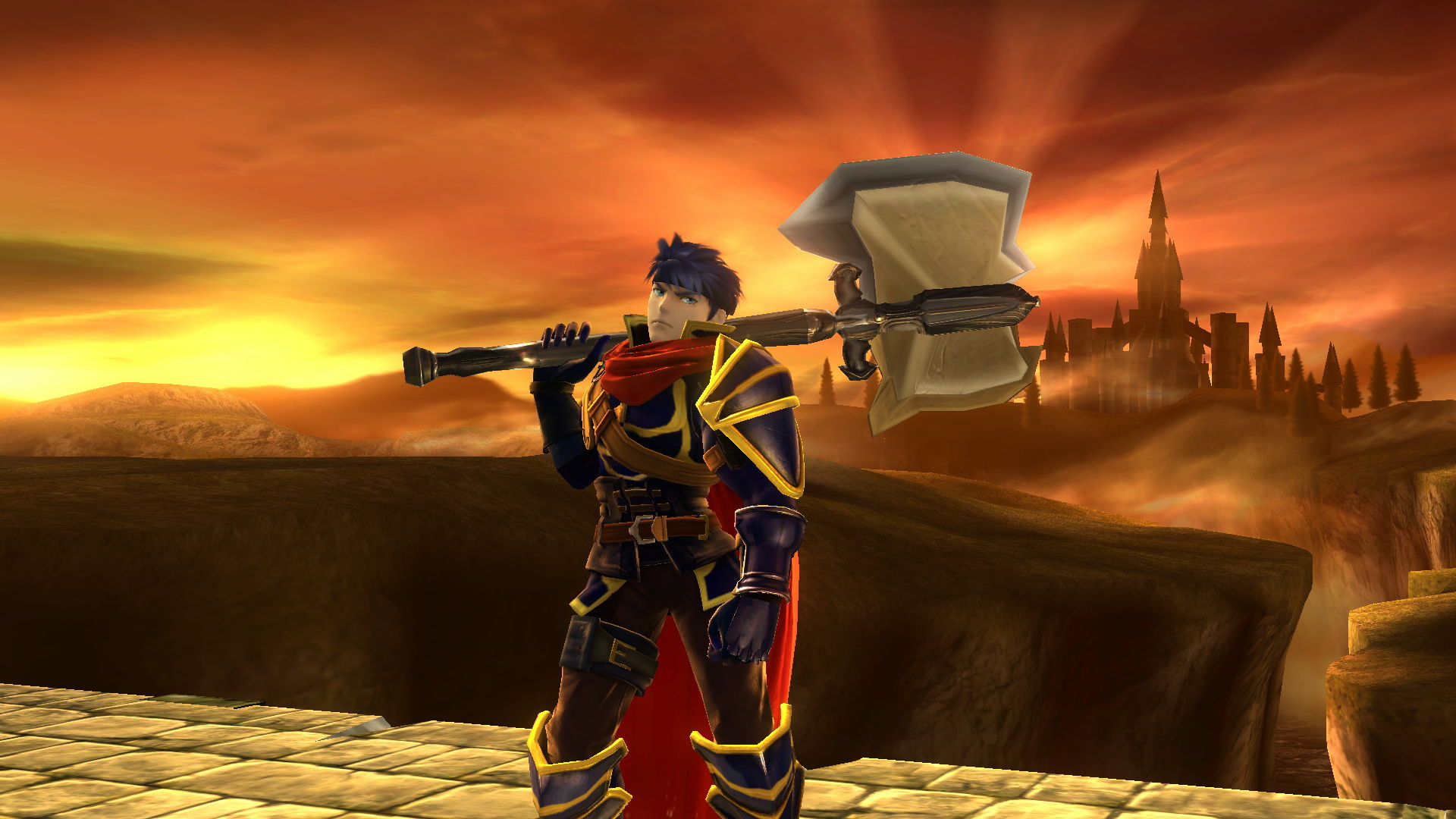 Ike Hector FE7 v2 Axe Mod for Super Smash Bros. (Wii U) | SSB4U Mods