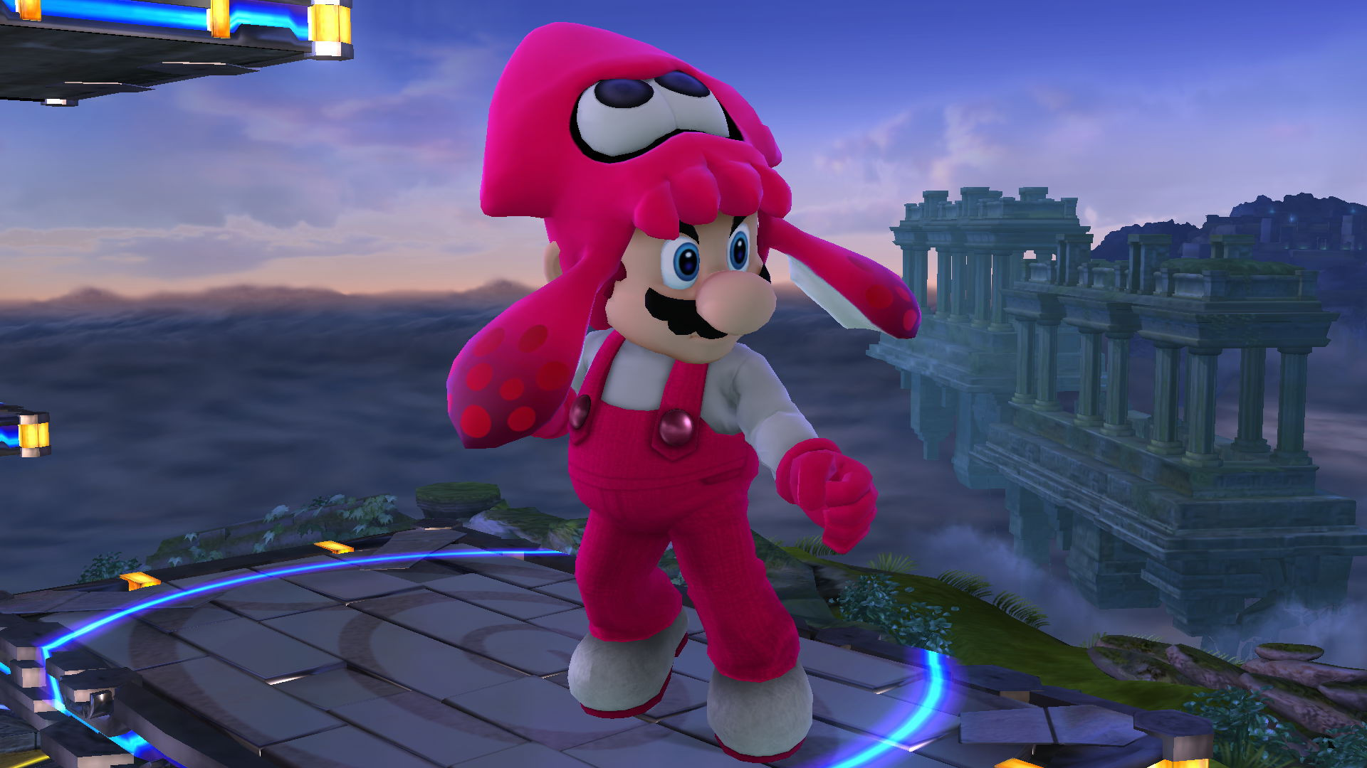 Splatoon Mario [Super Smash Bros. (Wii U)] [Mods]