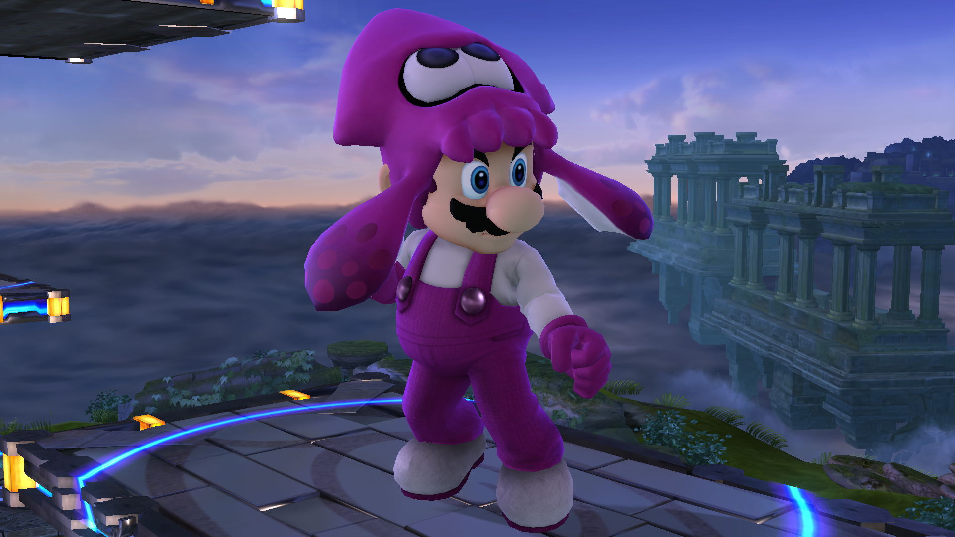 Splatoon Mario [Super Smash Bros. (Wii U)] [Mods]