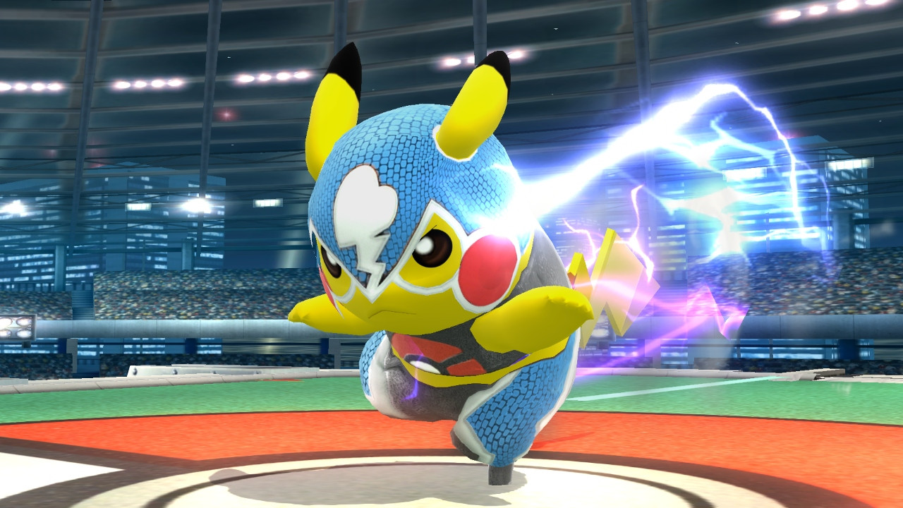 Pikachu Libre Mod for Super Smash Bros. (Wii U) | SSB4U Mods