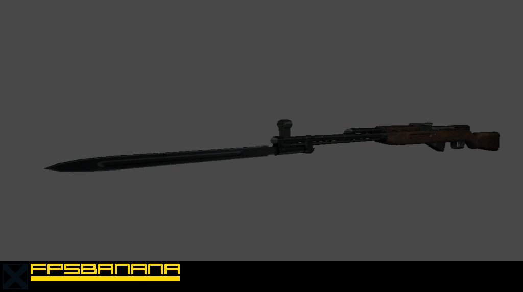 SKS W/ Bayonet Unfolded [Insurgency: Modern Infantry Combat] [Mods]