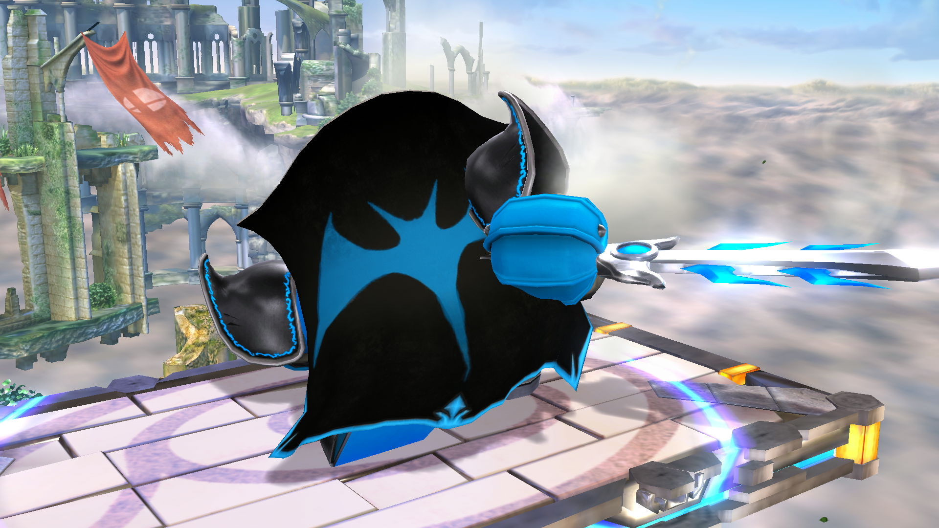 Black & Blue OverLord [Super Smash Bros. (Wii U)] [Mods]
