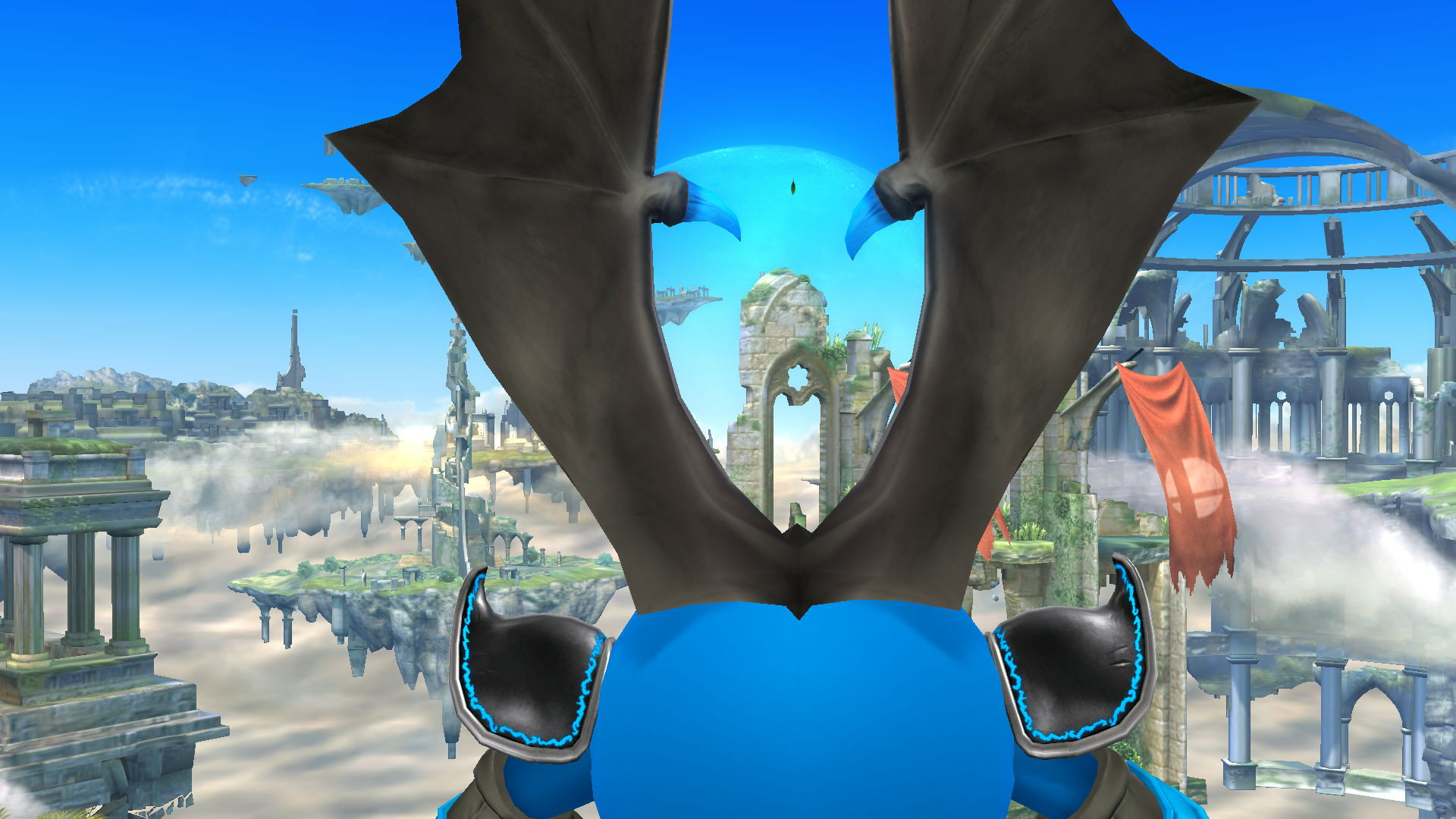 Black & Blue OverLord [Super Smash Bros. (Wii U)] [Mods]