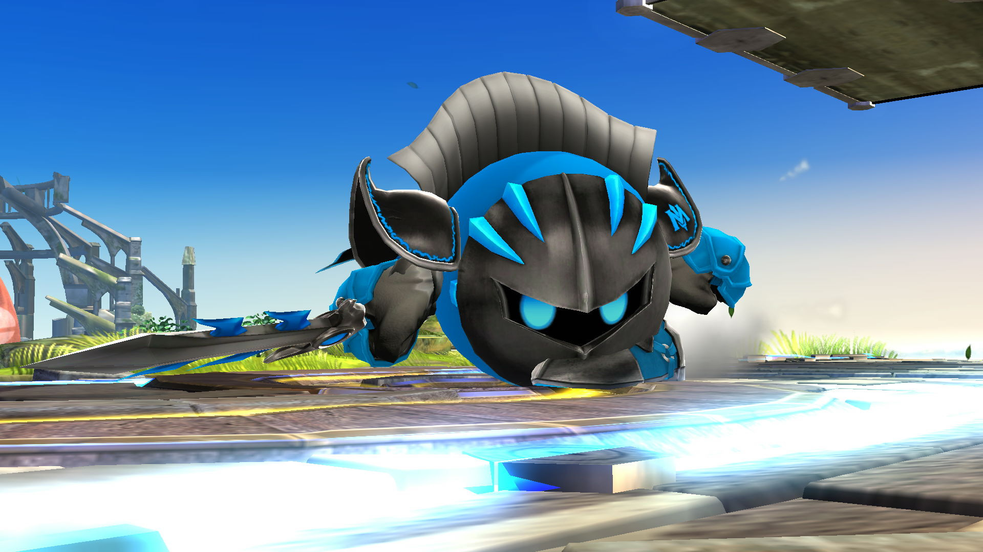 Black & Blue OverLord [Super Smash Bros. (Wii U)] [Mods]