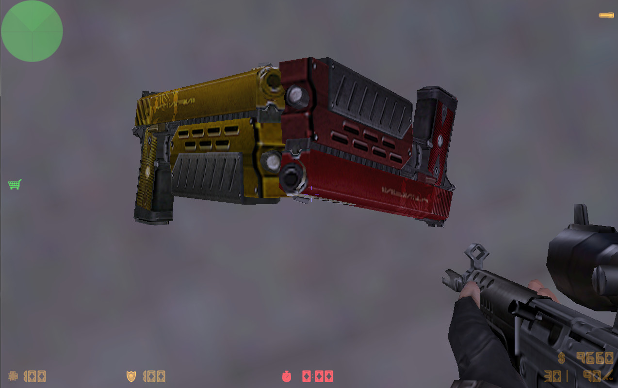 Dual Infinity Final - V, P, W models. Mod for Counter-Strike 1.6 | CS1 ...