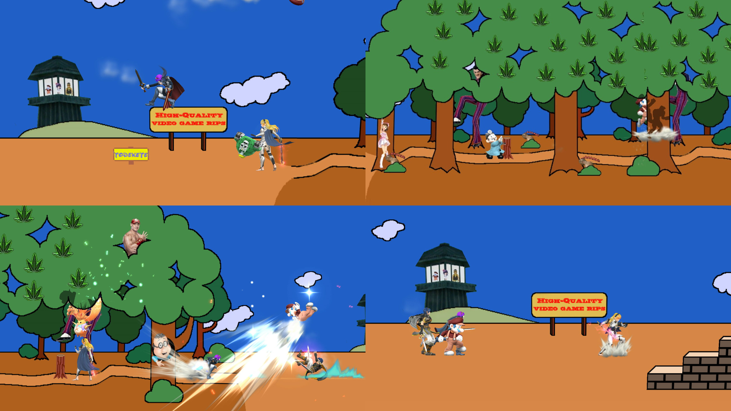 High-Quality Rip Land [Super Smash Bros. (Wii U)] [Mods]