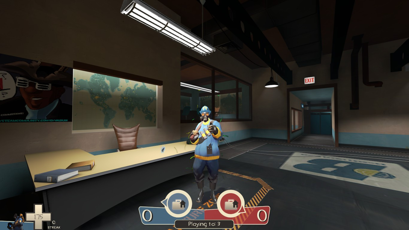 Tiny Desk Engineer Over Intel Mod for Team Fortress 2 | TF2 Mods