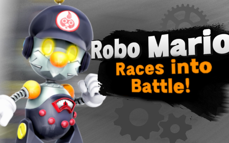 Robo Mario HD (Tex IDd and UI) [Super Smash Bros. (Wii U)] [Mods]